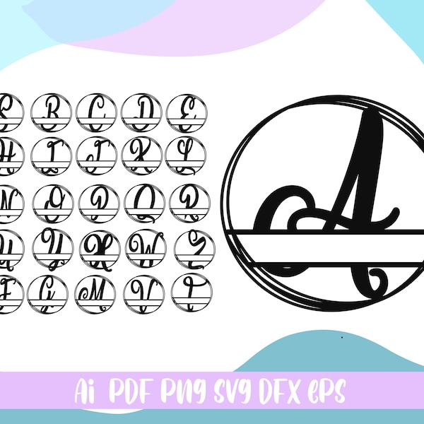 Alphabet Divider - Etsy