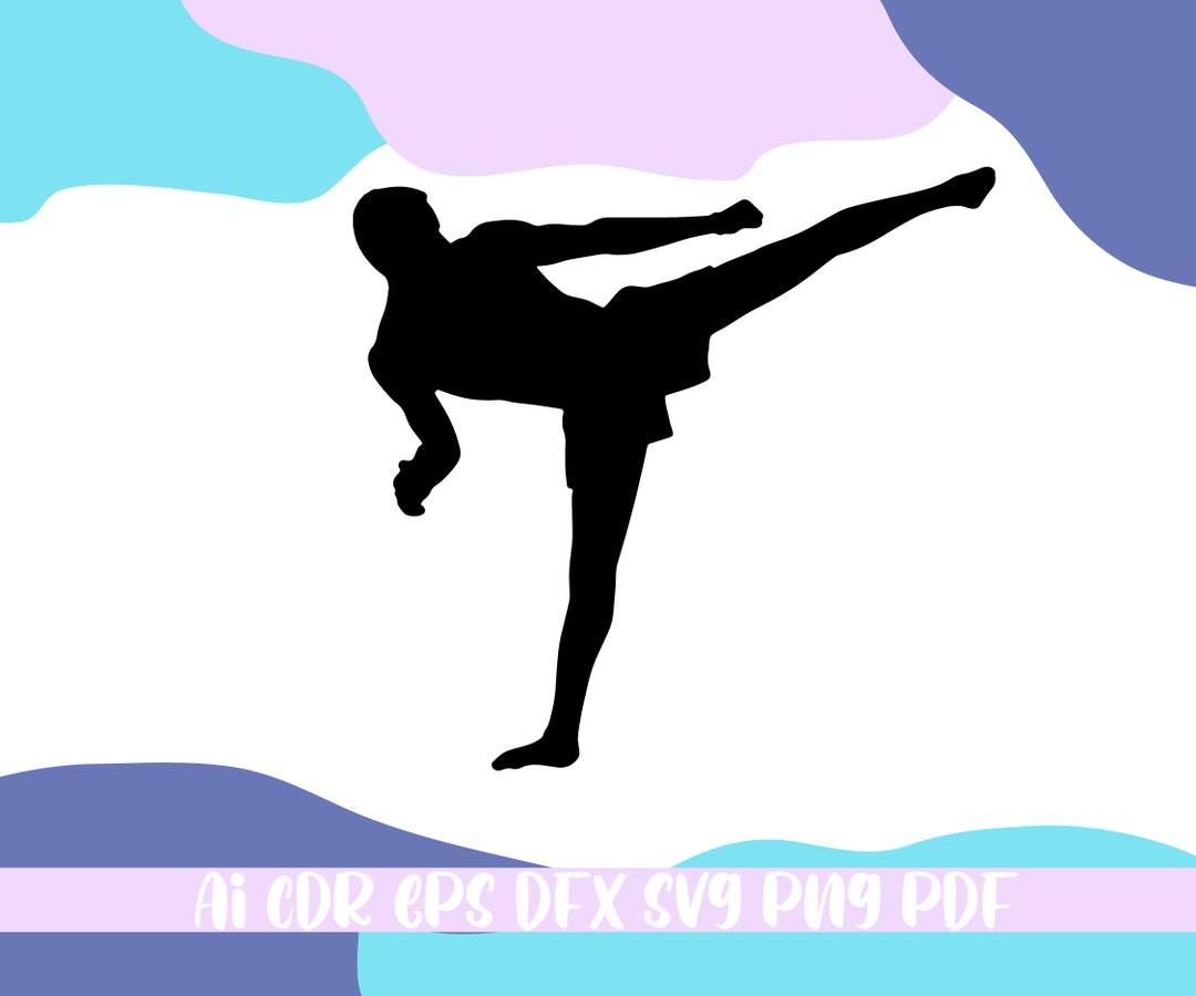Karate Svg,file Ai Cdr Eps Ai Svg Dfx Png Pdf - Etsy