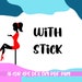 Sitting Lady Silhouette ,sitting Lady Svg Cake Topper,sitting Lady With ...