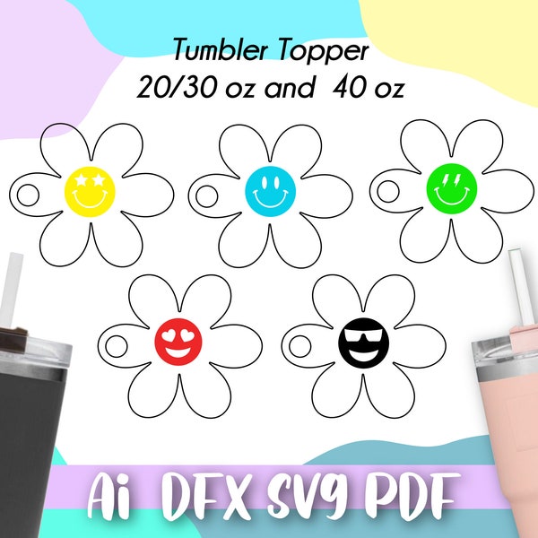 Stanley Flower Lid Topper - Etsy