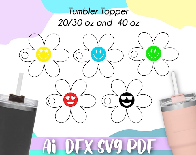 Stanley Topper SVG Bundle, Laser Ready ,H2.0 Topper,tumbler Topper File ...