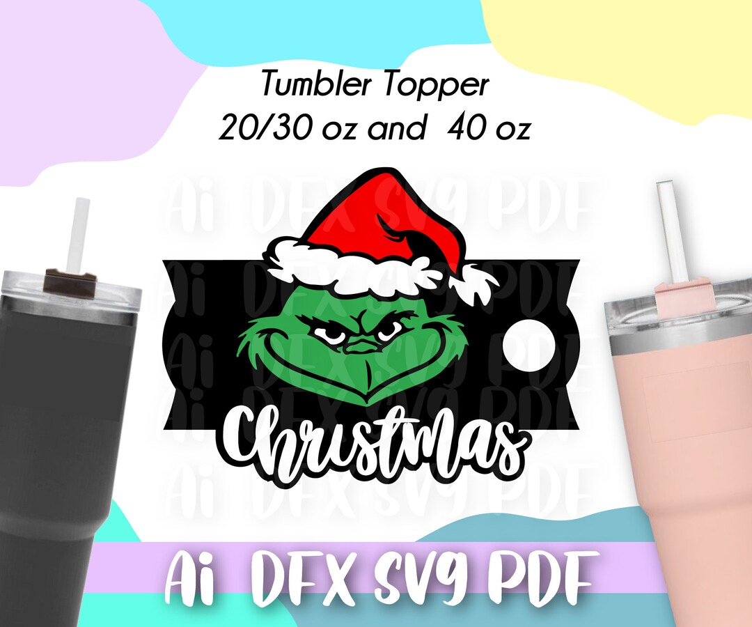 Stanley Topper SVG Bundle, Laser Ready ,H2.0 Topper,christmas Stanley ...