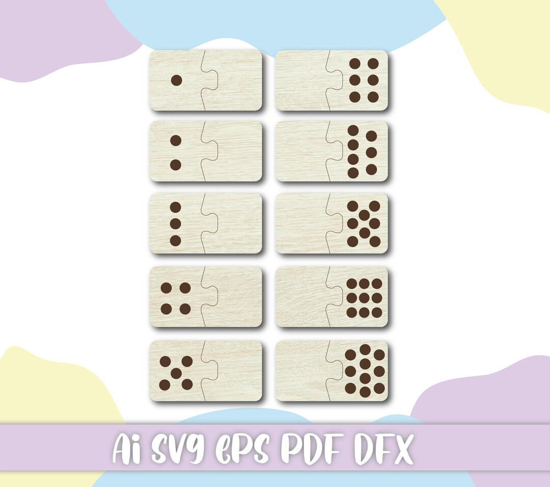 Montessori Numbers Puzzle Digital File | Educational Math Learning Tool ...