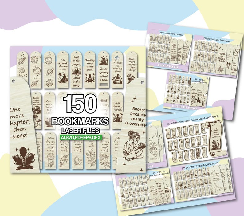 2600 Laser Cut Files Bundle | Cake Toppers, Stanley Topper, Christmas ...