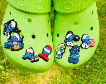 Smurfs. Crocs Charms. - Etsy
