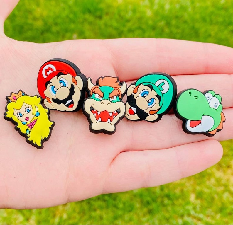 Super Mario Croc Charms - Etsy