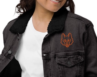 Sherpa Wolf Jacket - Etsy