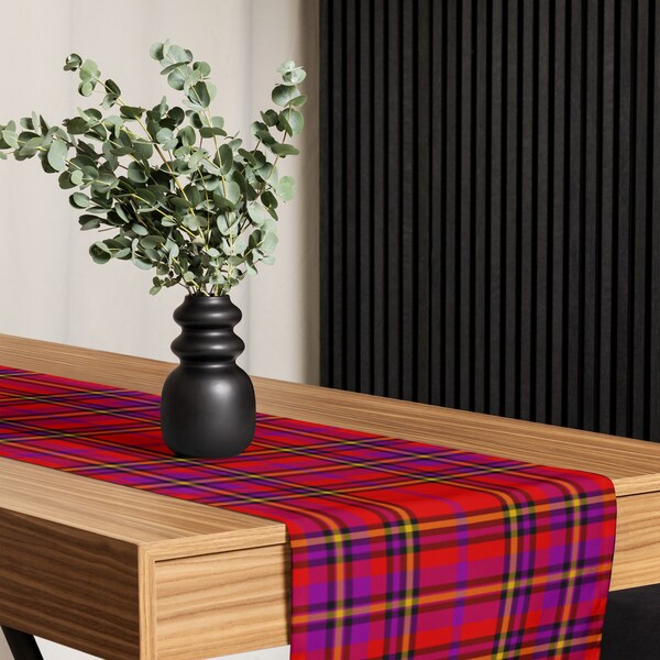 Tartan Table Runner - Etsy
