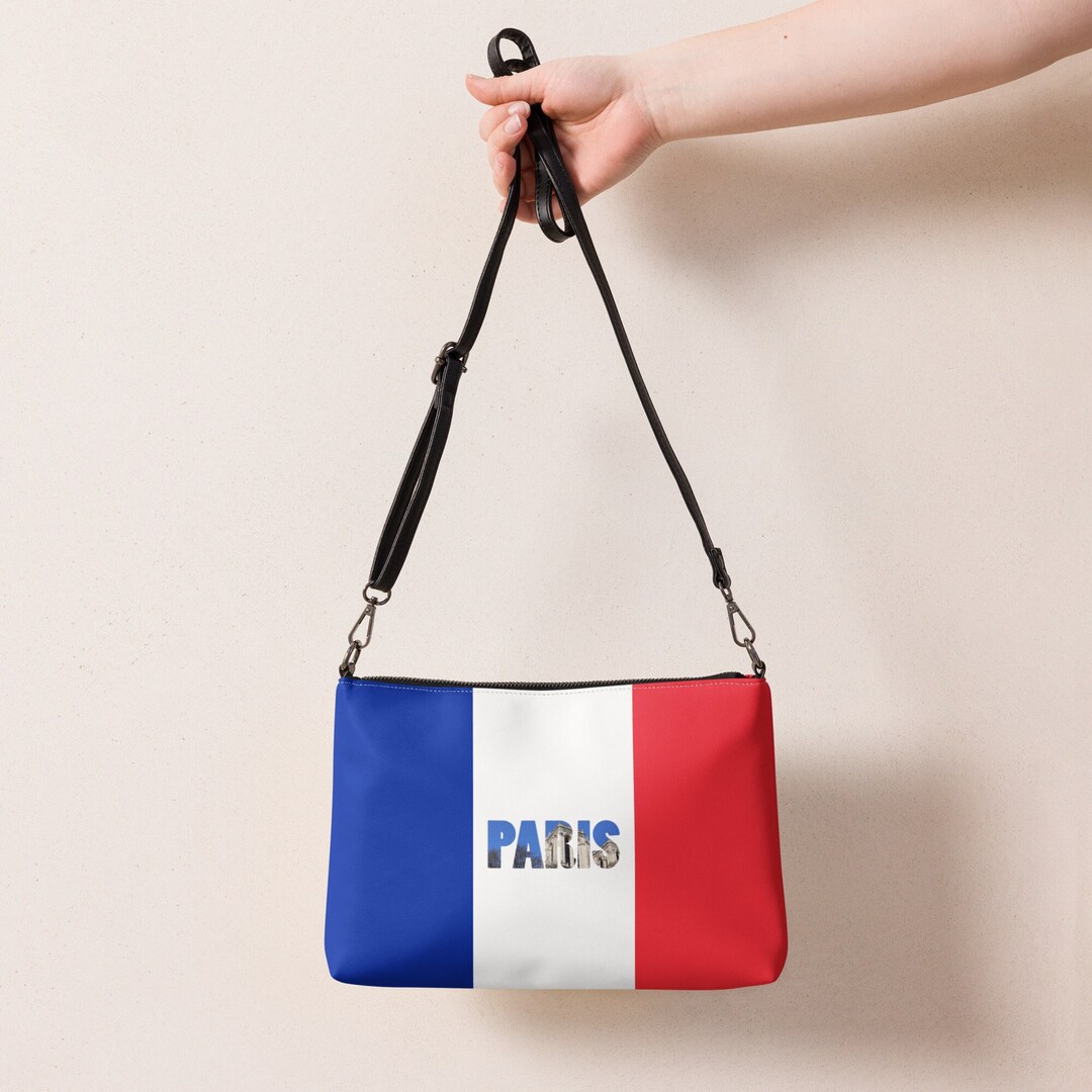 French Flag Crossbody Bag, France Clutch Bag, Purses and Bags, Flag of ...
