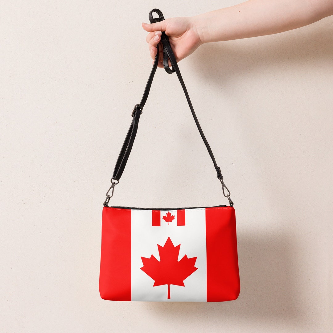 Canadian Flag Design Crossbody Bag, Birthday Gift Idea's, Canadian Ice ...