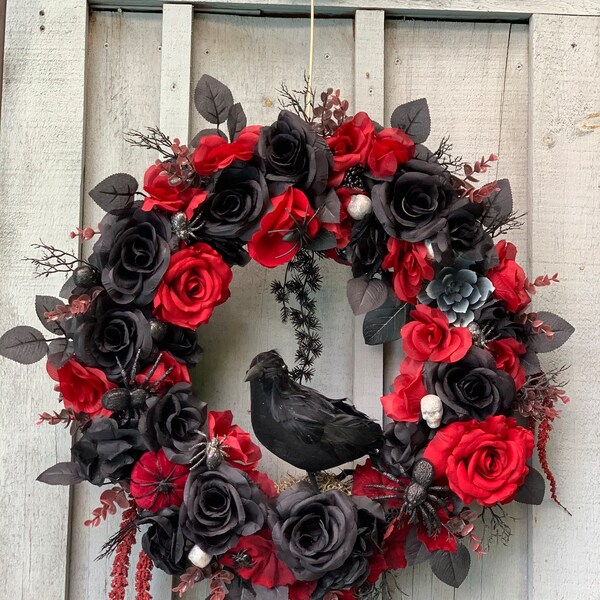 Gothic Wreath - Etsy