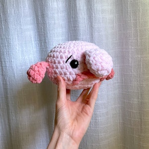 No Sew Blobfish Crochet Pattern, Valentine’s Day Gift Idea, Cute ...