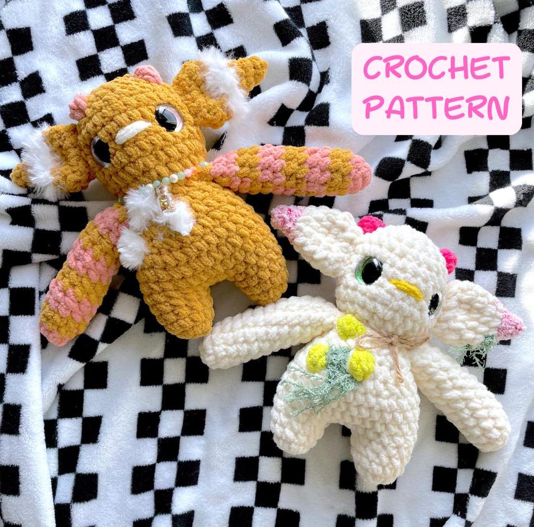 Garden Gremlins Crochet Pattern, Cute Birthday Gift, Valentine’s Day ...