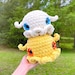 Dumbo Octo Crochet Pattern, No Sew Crochet Pattern, Easter Crochet ...