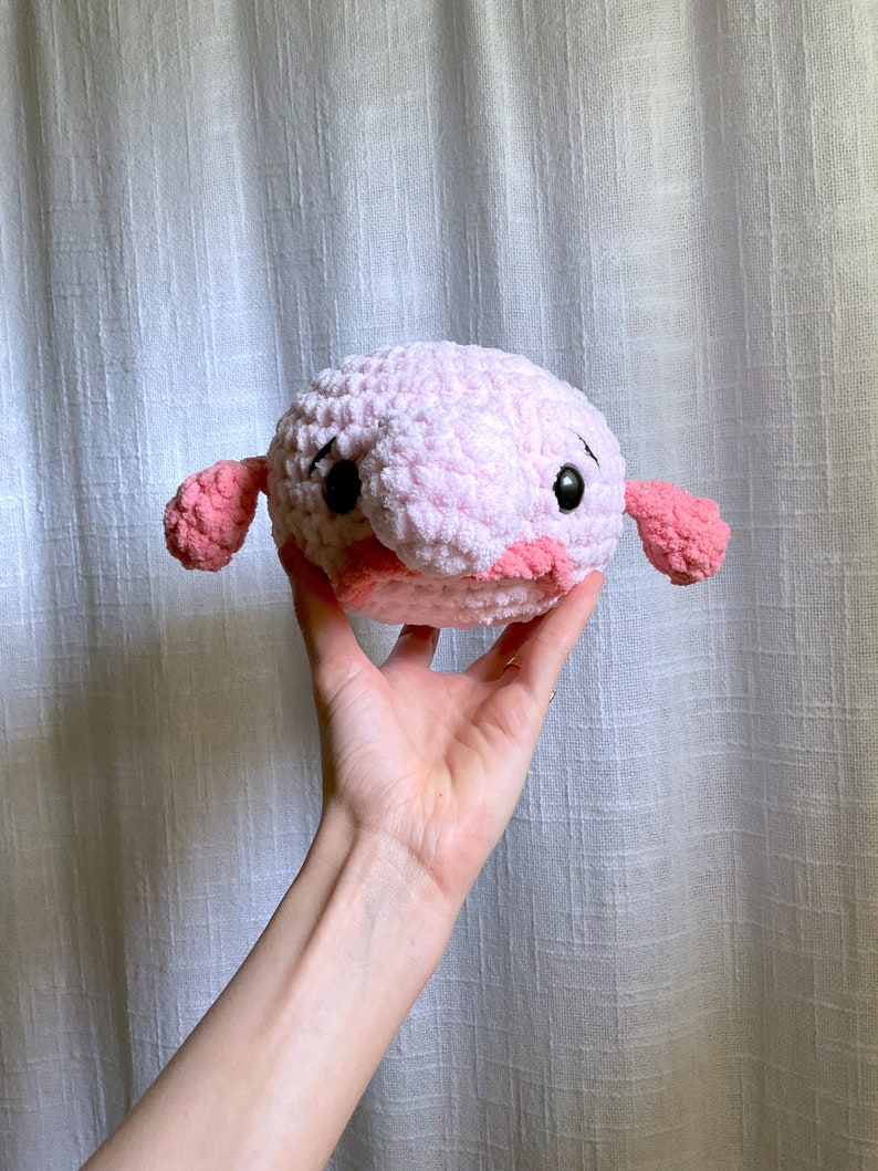 No Sew Blobfish Crochet Pattern - Etsy UK