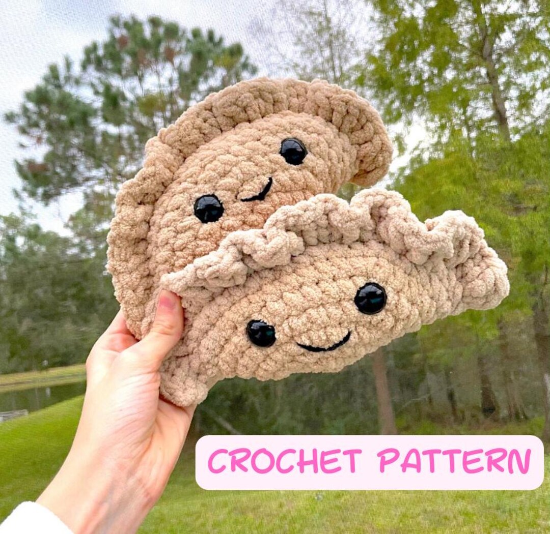 Empanada Crochet Pattern, Crochet Pattern, Easy Amigurumi Instructions ...