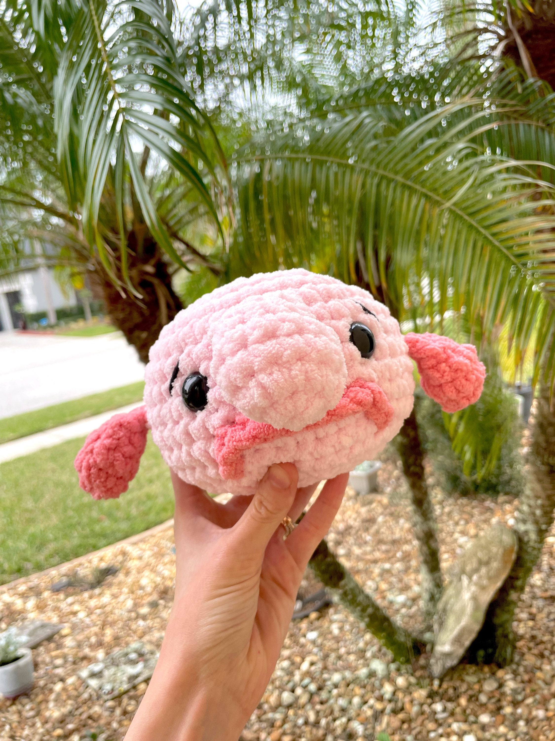 No Sew Blobfish Crochet Pattern - Etsy UK