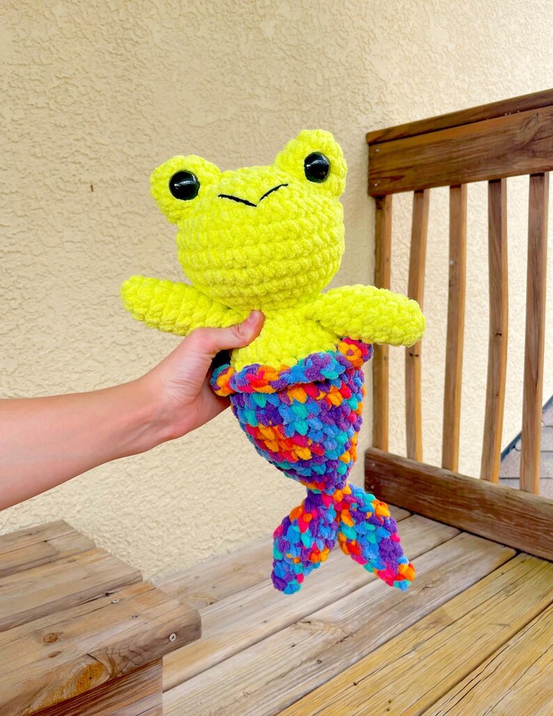 Merfroggy Crochet Pattern, Easy Amigurumi Instructions, Crochet Ideas ...