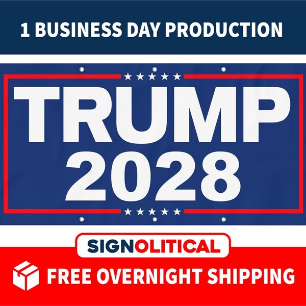 Trump 2028 Flag - Etsy