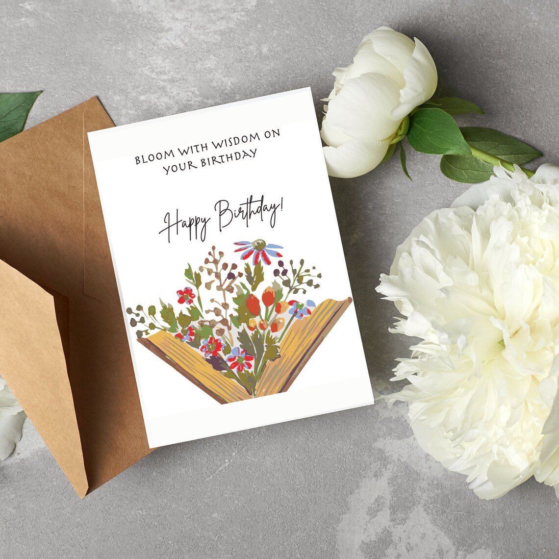 Printable Birthday Card, Digital Download, Digital Print, Printable ...