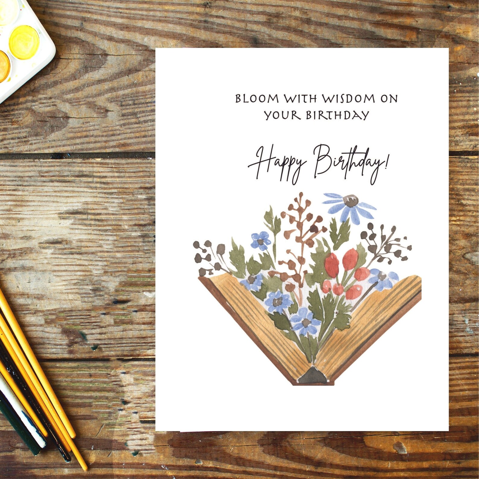 Printable Birthday Card, Digital Download, Digital Print, Printable ...