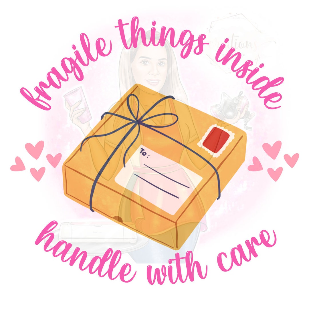 Fragile Things Sticker, Small Business Stickers - Etsy