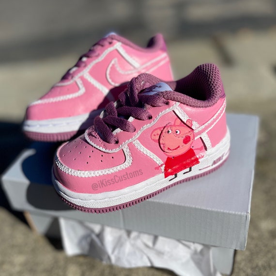 Peppa Steppas peppa Pig Custom Af1 | Etsy
