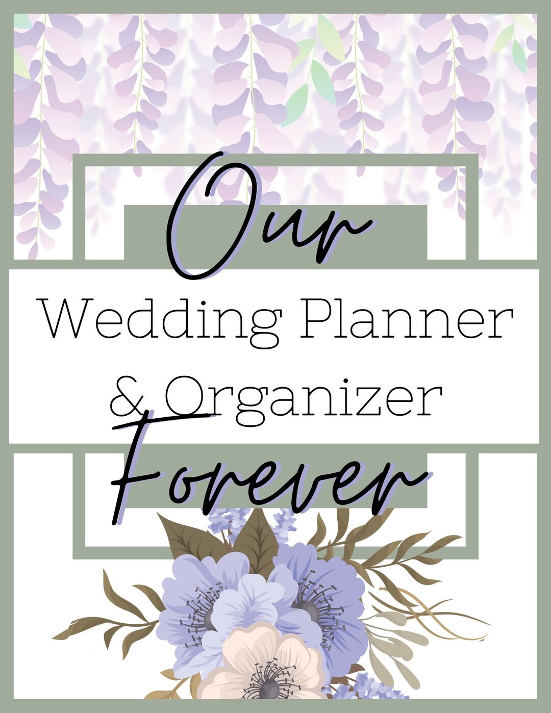 Soft Floral Wedding Organizer Template - Download - Edit - and Print ...