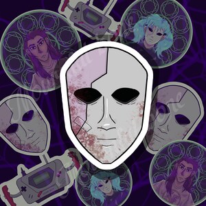 Sally Face Stickers - Etsy