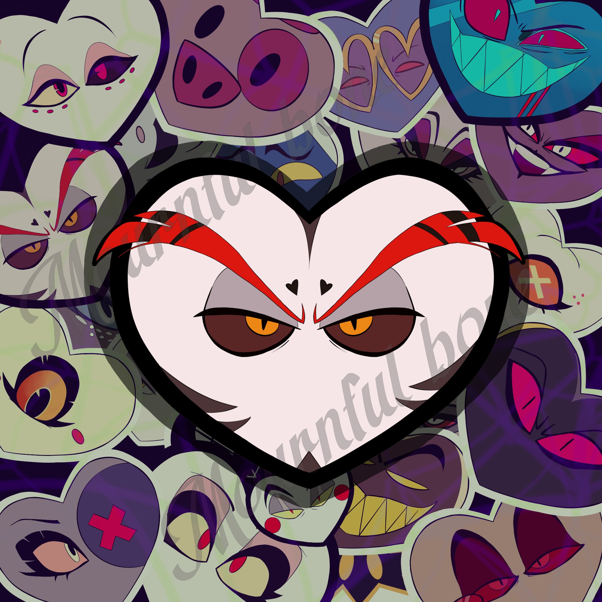 Hazbin Hotel Stickers - Etsy