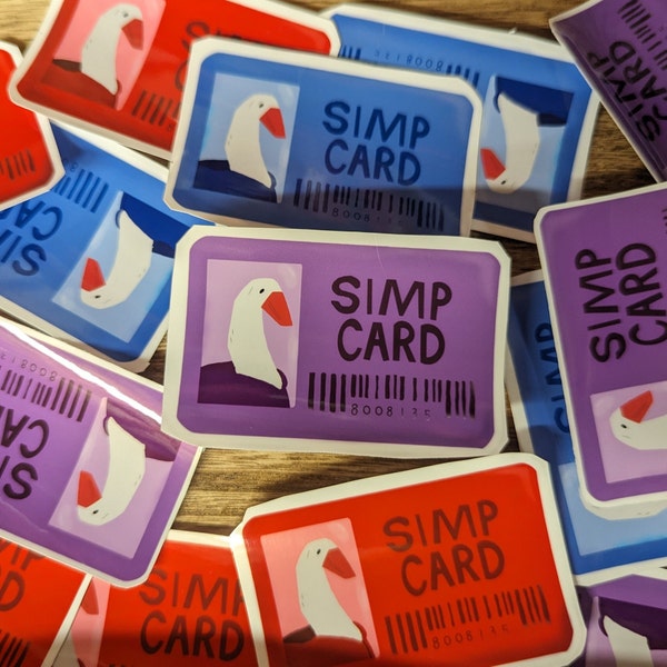 Simp Card - Etsy