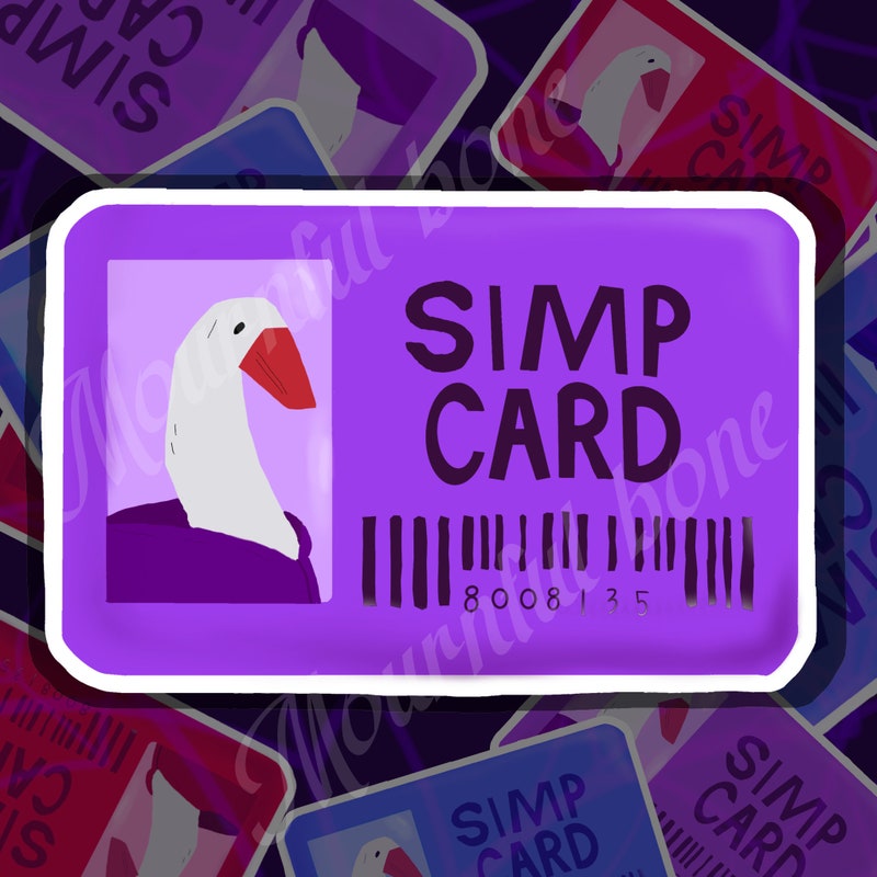 Simp Card - Etsy