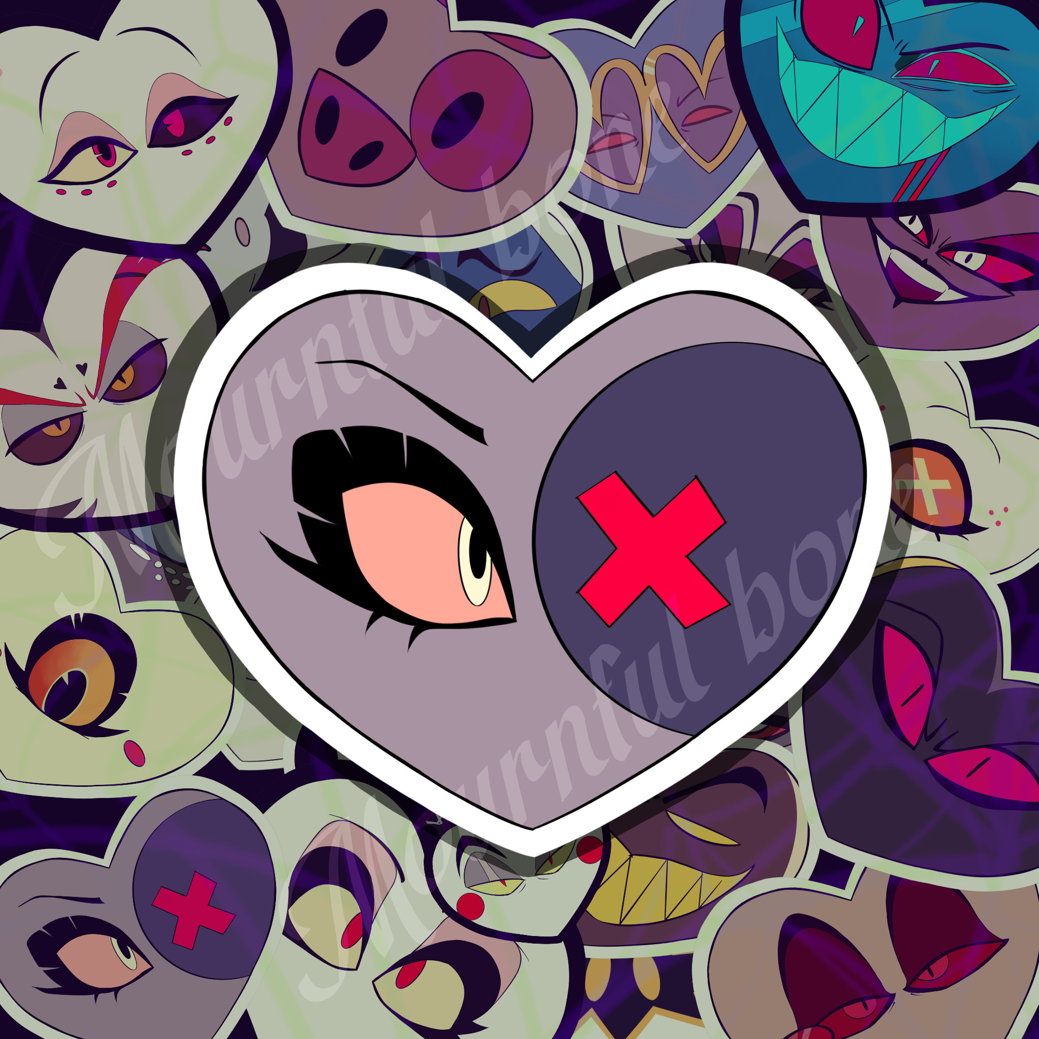 Hazbin Hotel Stickers - Etsy