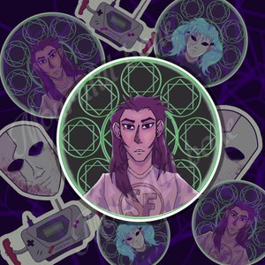 Sally Face Stickers - Etsy