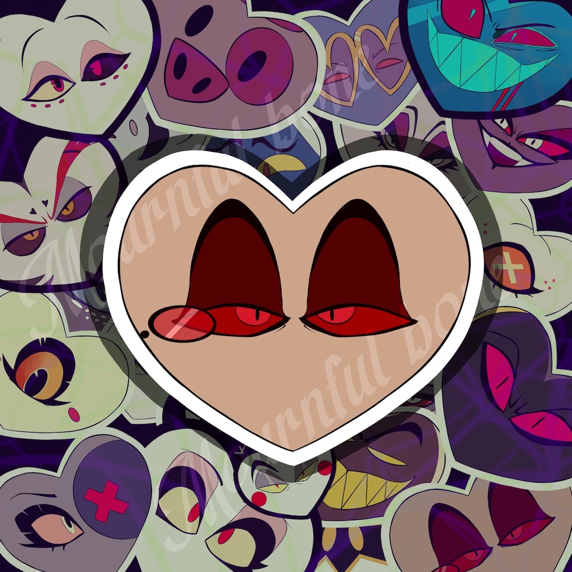 Hazbin Hotel Stickers - Etsy