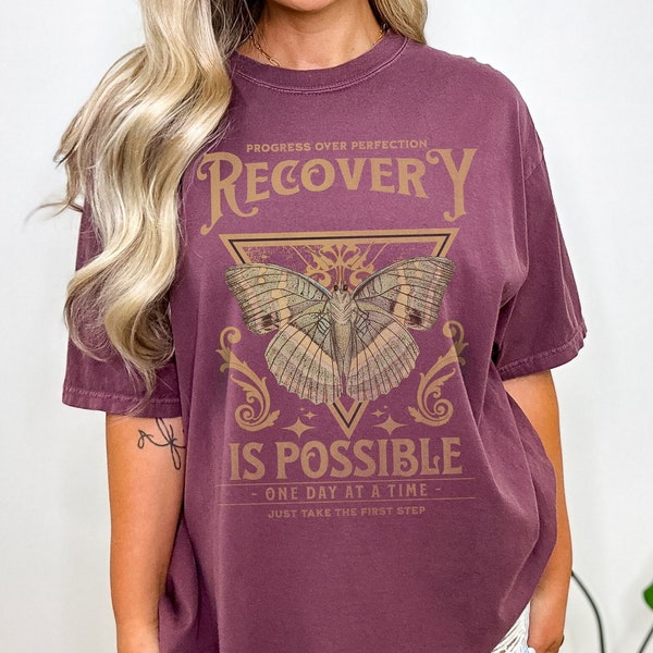 We Do Recover Shirt - Etsy