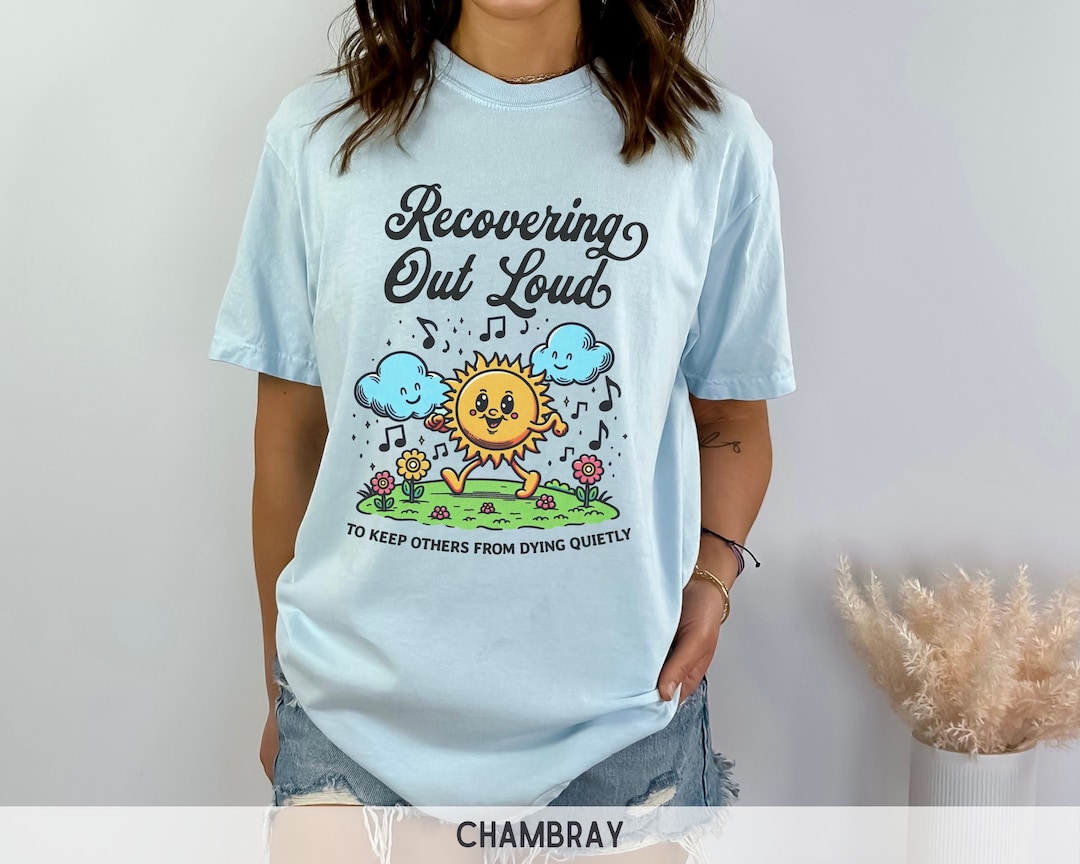 Retro Recovery Shirt We Do Recover Shirt Retro Sun Positivity Shirt ...
