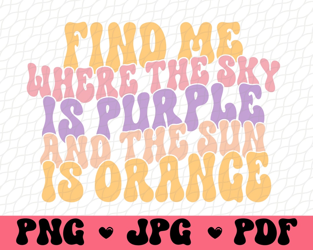 Retro Sunset SVG, Chasing Sunset SVG, Groovy Sunset SVG, Retro Font ...