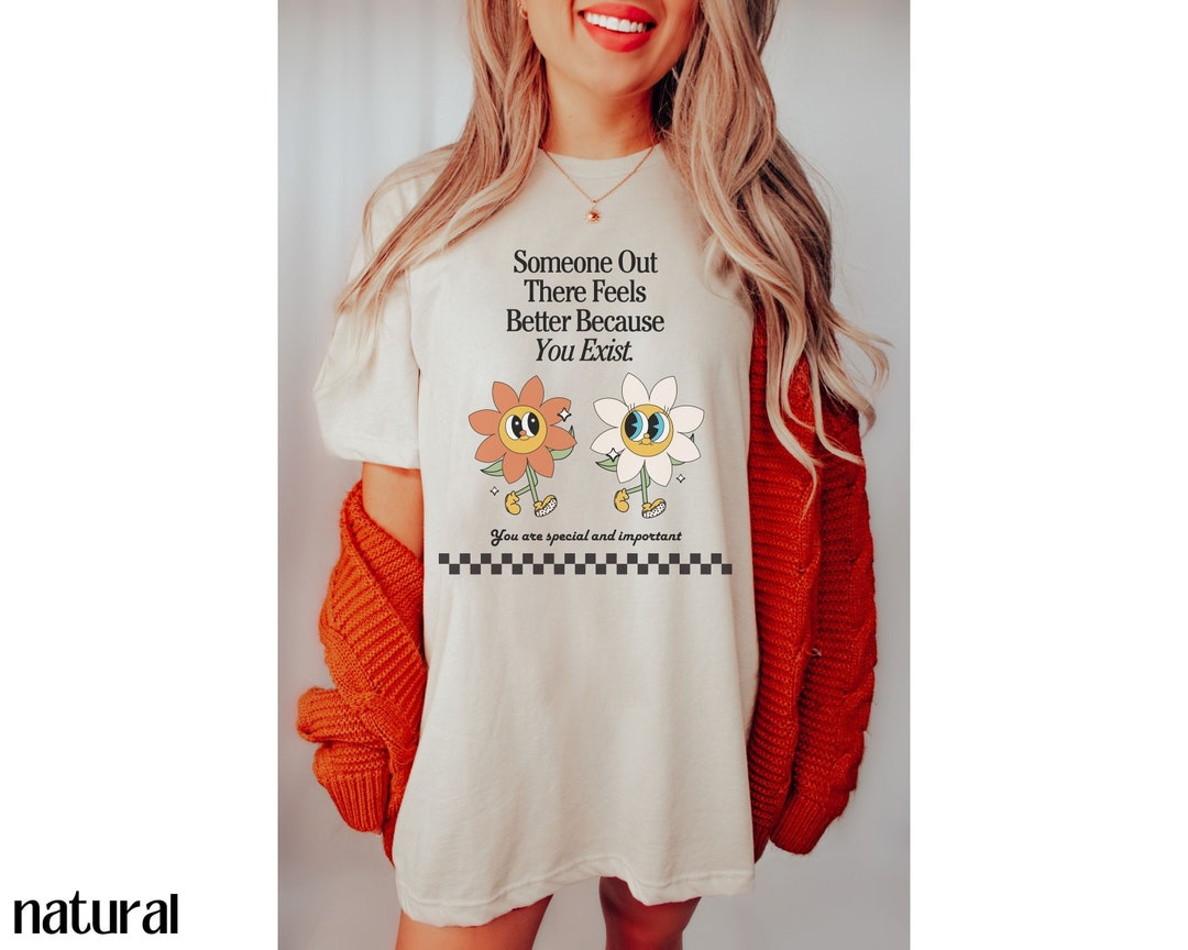 Retro You Matter Shirt, Vintage Cartoon Shirt, Retro Flower You Are ...