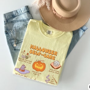 Halloween Mental Health Shirt, Halloween Self-care Shirt, Self Love ...