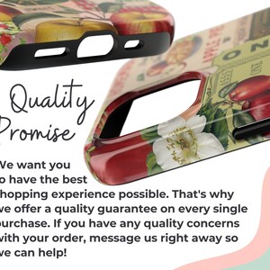 Apples Collage Phone Case, Vintage Fall Phone Case, Vintage Autumn ...