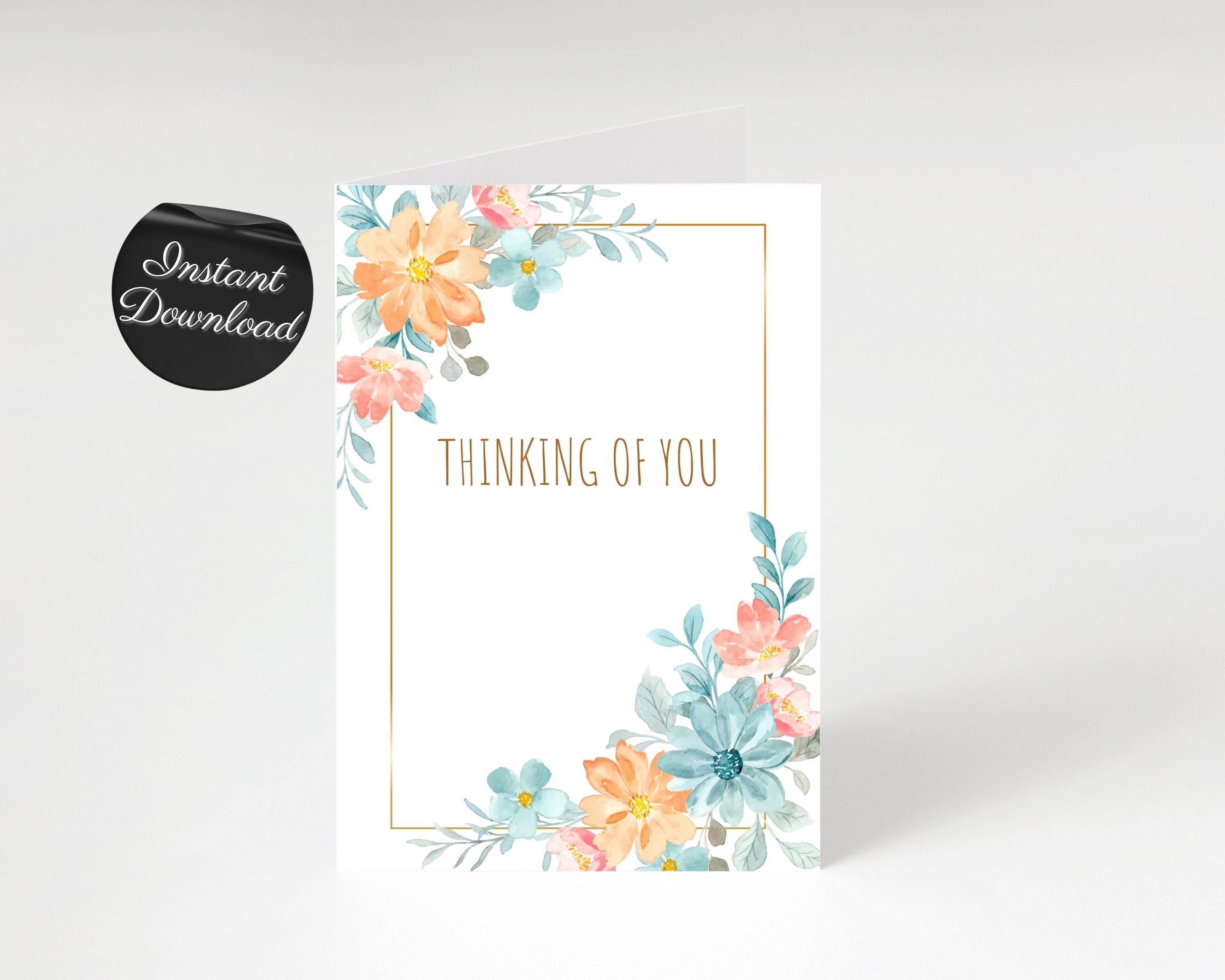 Printable Thinking Of You Cards