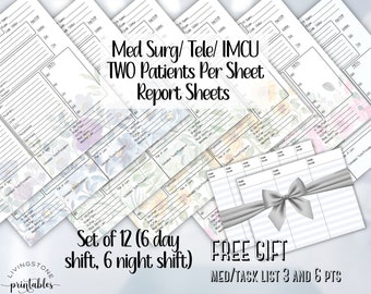 SBAR Nurse Bedside Shift Report - Etsy