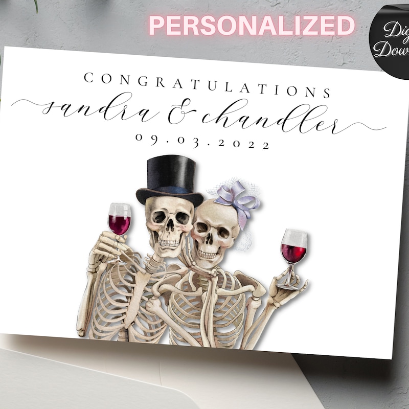Skeleton Bride Groom - Etsy
