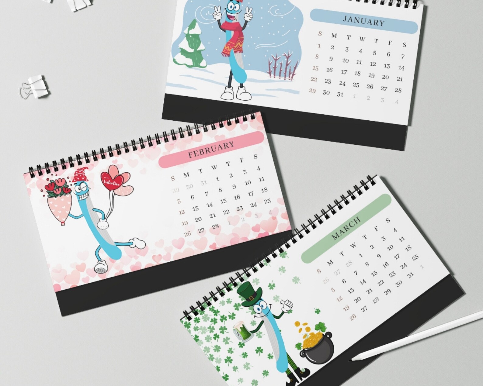 Funny Nurse Gift Cooter Canoe Standing Desk Calendar Gag - Etsy