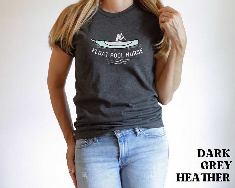 Funny Float Pool Nurse Shirt Cooter Canoe Shirt Purewick - Etsy