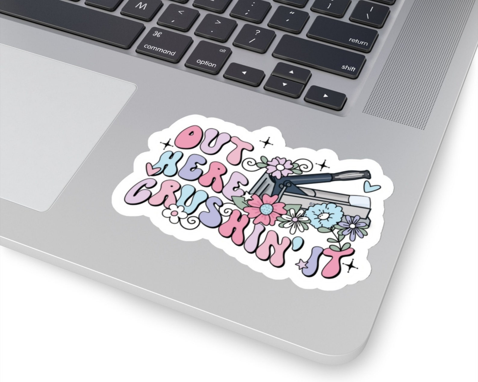 Nurse Stickers, Out Here Crushin' It Sticker Med Tech Sticker ...