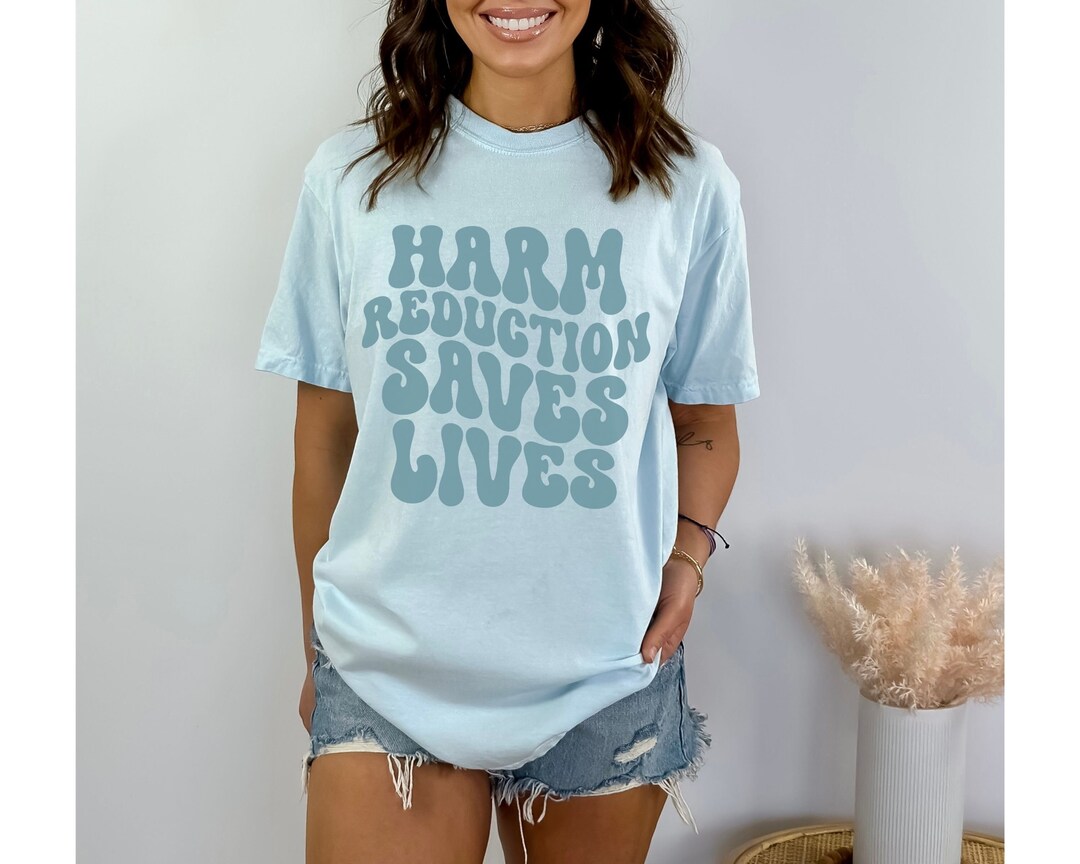 Retro Harm Reduction Shirt Addiction Recovery Shirt Comfort - Etsy