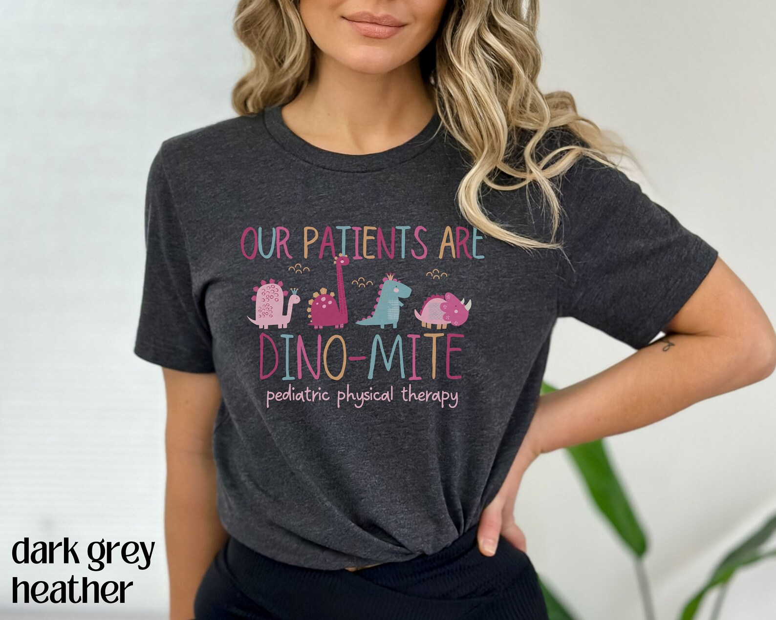 Pediatric Physical Therapy Shirt, Dinosaur Pediatric PT Shirt, Cute ...