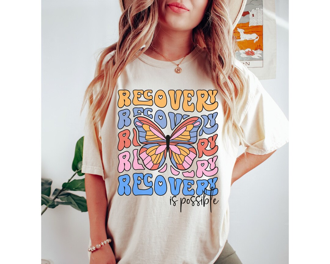Retro Recovery Shirt, Recovery is Possible Shirt, Comfort Colors ...